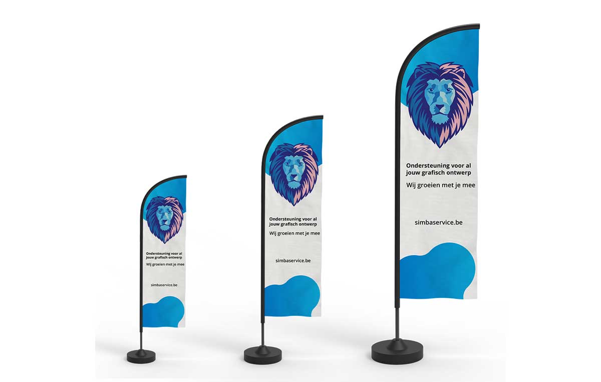 Vlag laten maken - Simba Service